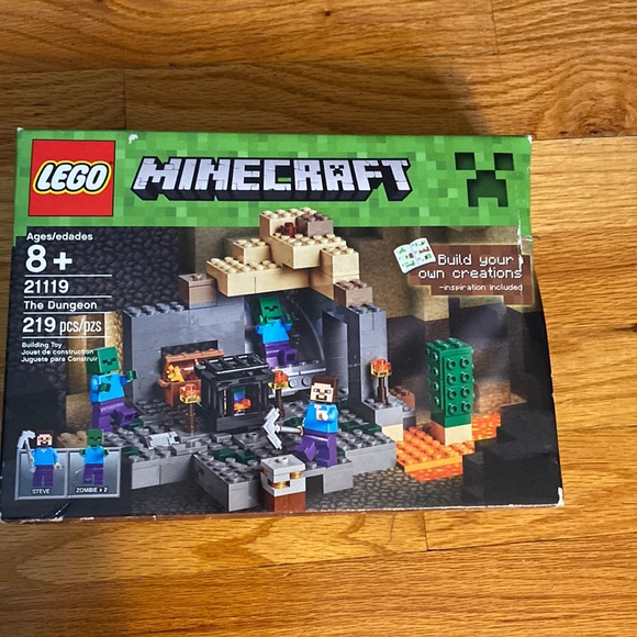 Lego | Toys | New Lego Minecraft The Dungeon 2119 Building Toy | Poshmark